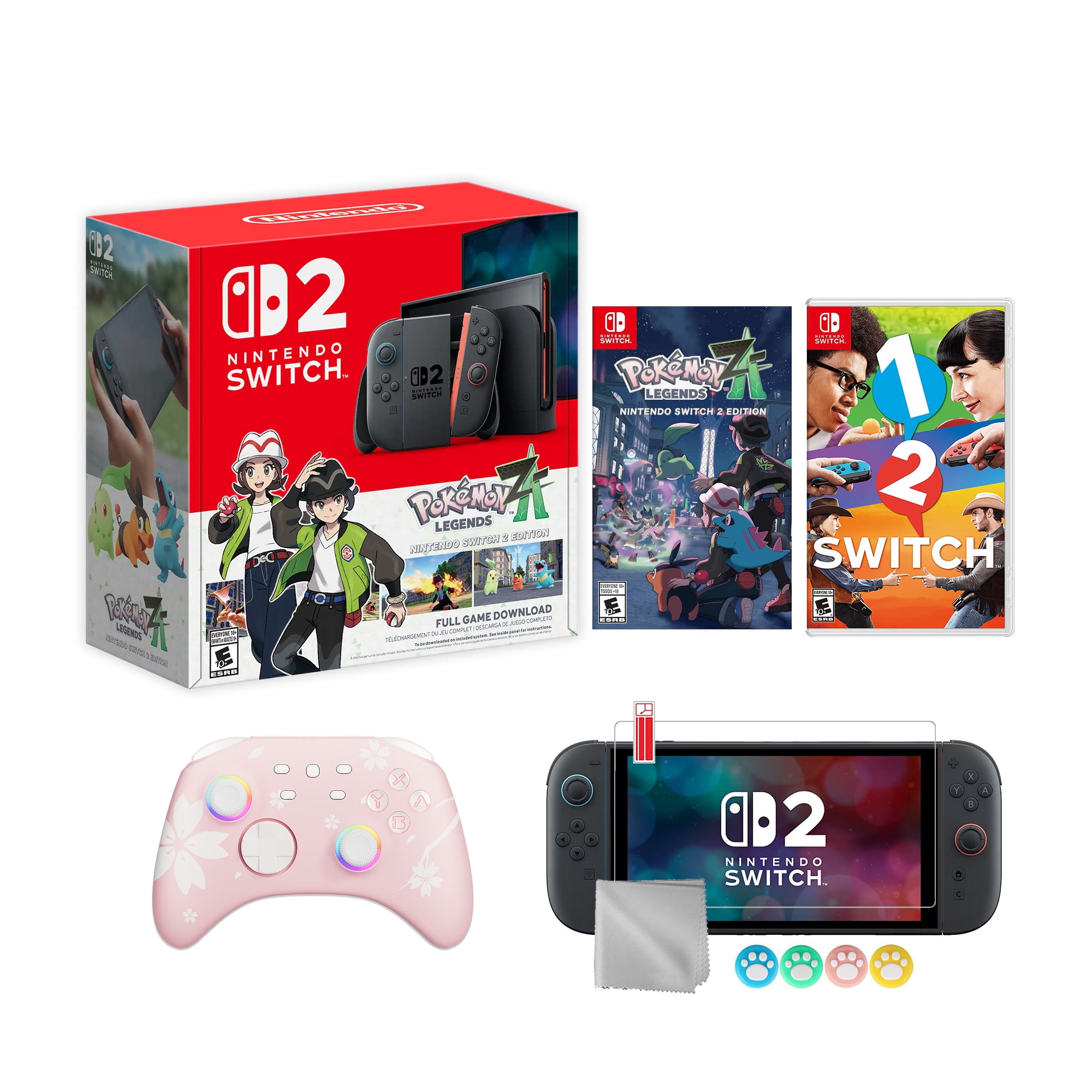 Nintendo Switch 2 Pokemon Legends: Z-A Bundle 256GB 7.9-Inch 1080P ...