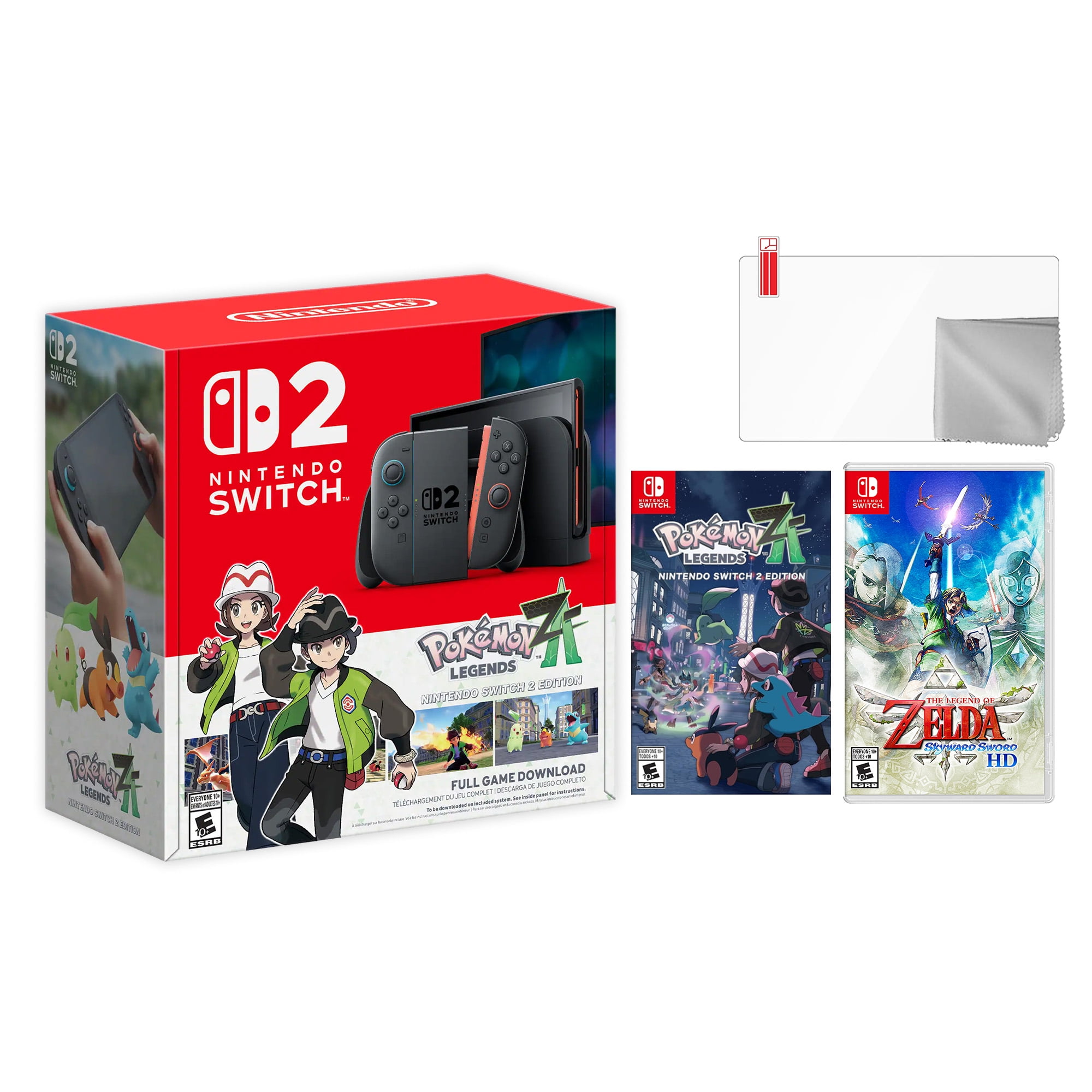 Nintendo Switch 2 Pokemon Legends: Z-A Bundle 256GB 7.9-Inch 1080P ...