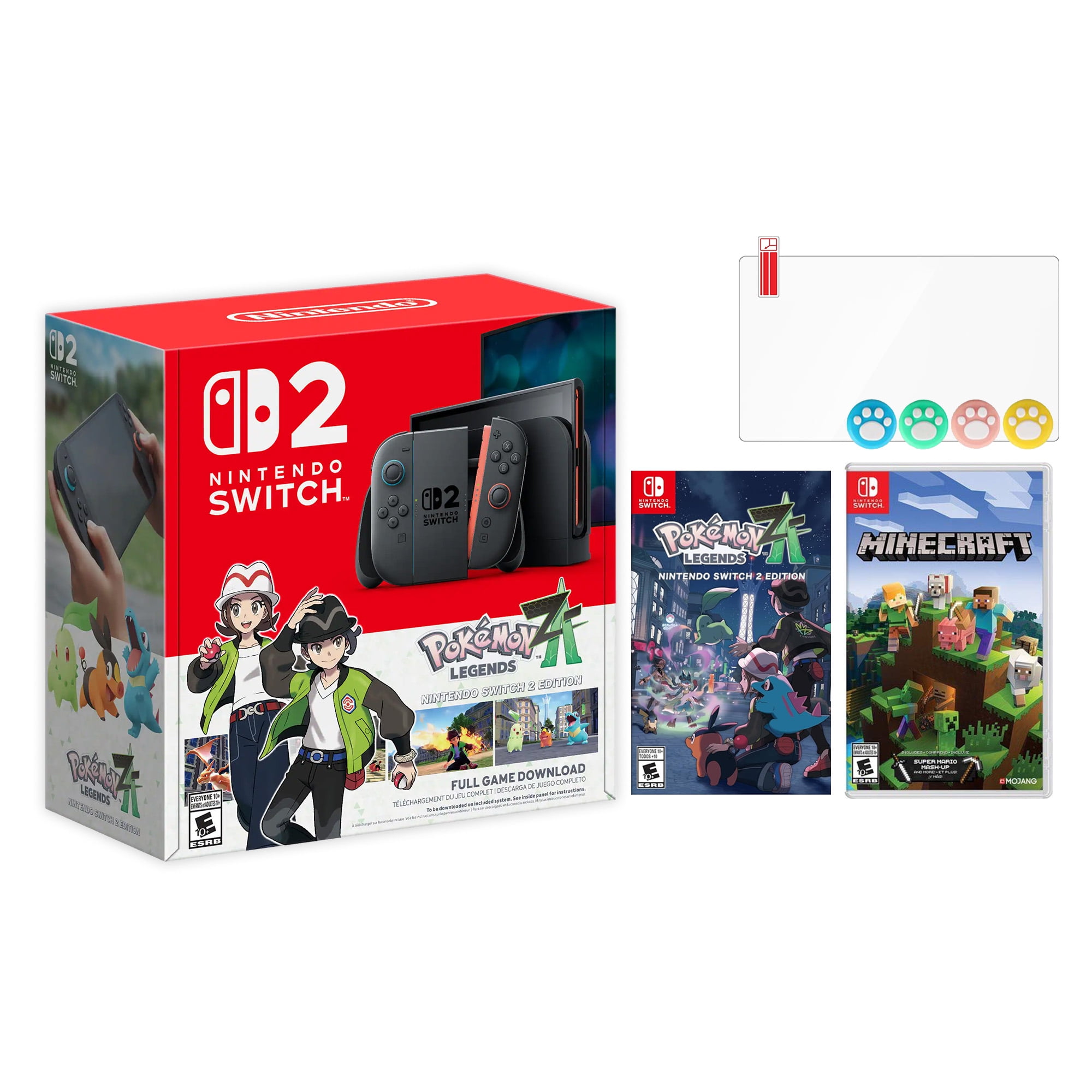 Nintendo Switch 2 Pokemon Legends: Z-A Bundle 256GB 7.9-Inch 1080P ...