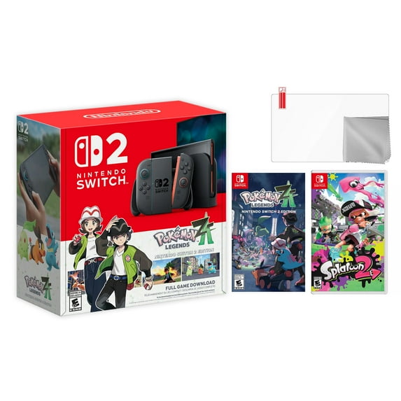 Nintendo Switch 2 Pokemon Legends: Z-A Bundle 256GB 7.9-Inch 1080P ...