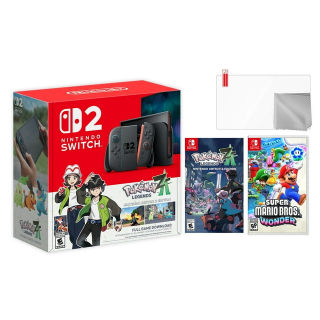 Nintendo Switch 2 Pokemon Legends: Z-A Bundle 256GB 7.9-Inch 1080P ...