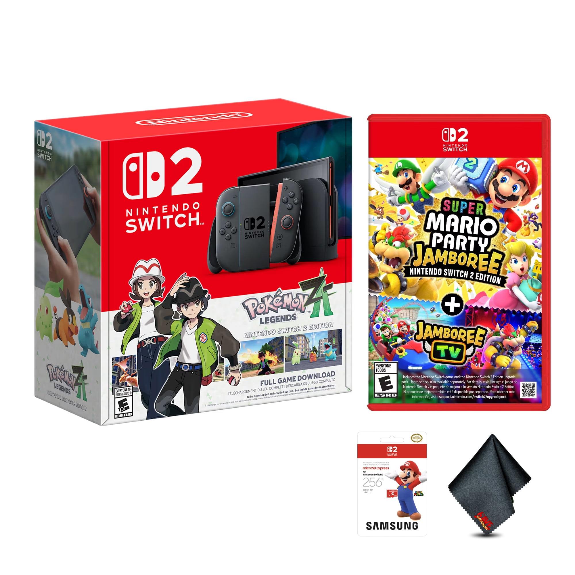 Nintendo Switch 2 with Pokemon Legends Z-A Edition Game Bundle, 256GB ...