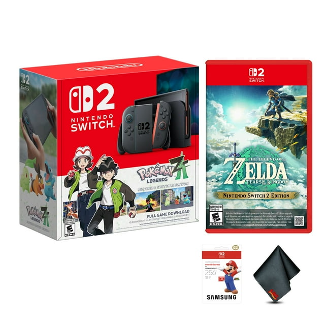 Nintendo Switch 2 with Pokemon Legends Z-A Edition Game Bundle, 256GB ...