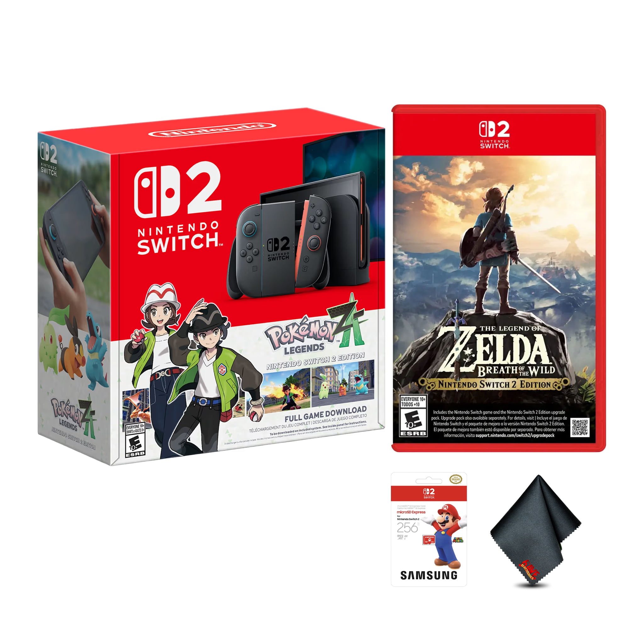 Nintendo Switch 2 with Pokemon Legends Z-A Edition Game Bundle, 256GB ...