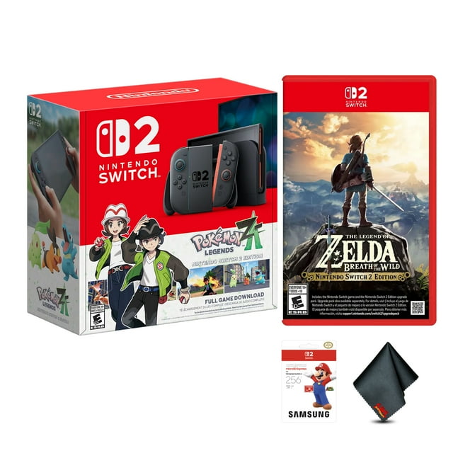 Nintendo Switch 2 with Pokemon Legends Z-A Edition Game Bundle, 256GB ...