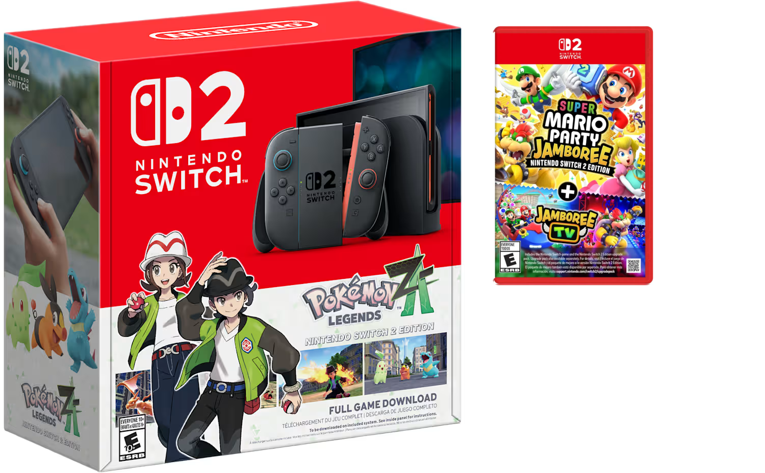 Nintendo Switch 2 Pokemon Legends ZA Console with Super Mario Party ...