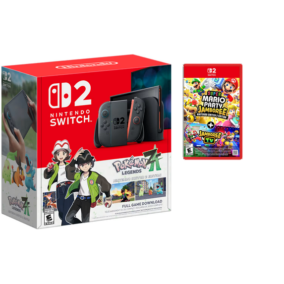 Nintendo Switch 2 Pokemon Legends ZA Console with Super Mario Party ...