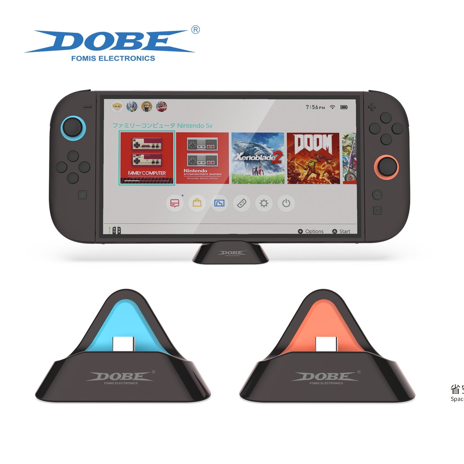 Nintendo Switch 2/Switch Portable Triangle Charging Dock - Compact ...