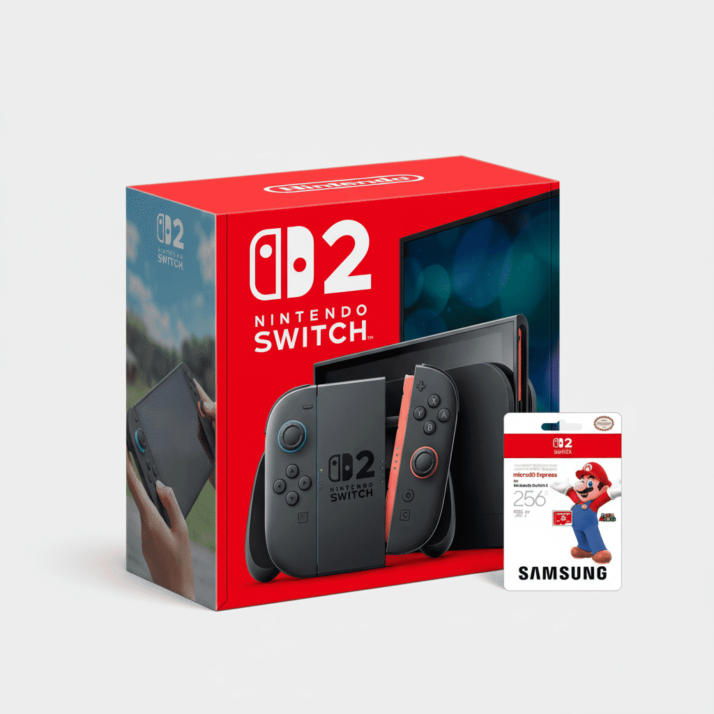 Nintendo Switch 2 System + Samsung microSD Express Memory Card – 256GB ...