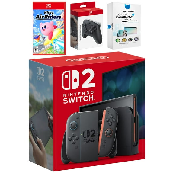 Nintendo Switch 2 Video Game Console with Kirby Air Riders, Pro ...