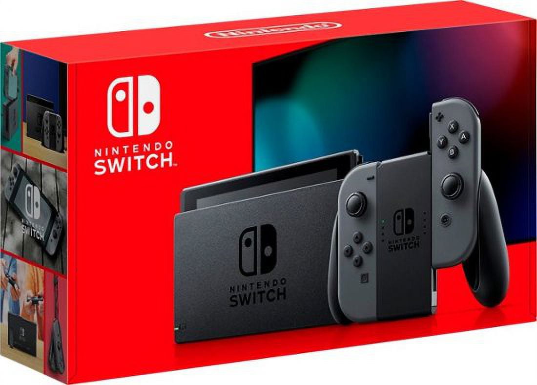 Nintendo - Switch 32GB Console - Gray Joy-Con - Walmart.com