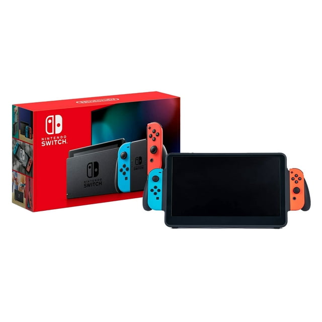 Nintendo Switch 32GB Neon Red/Blue Joy-Con with UpSwitch ORION 11.6 ...
