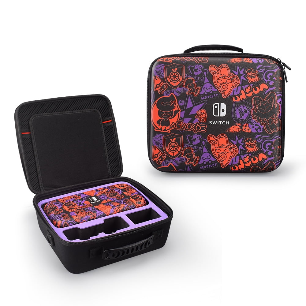 Nintendo Switch Carrying Case Set - Large Capacity Travel Bag with ...