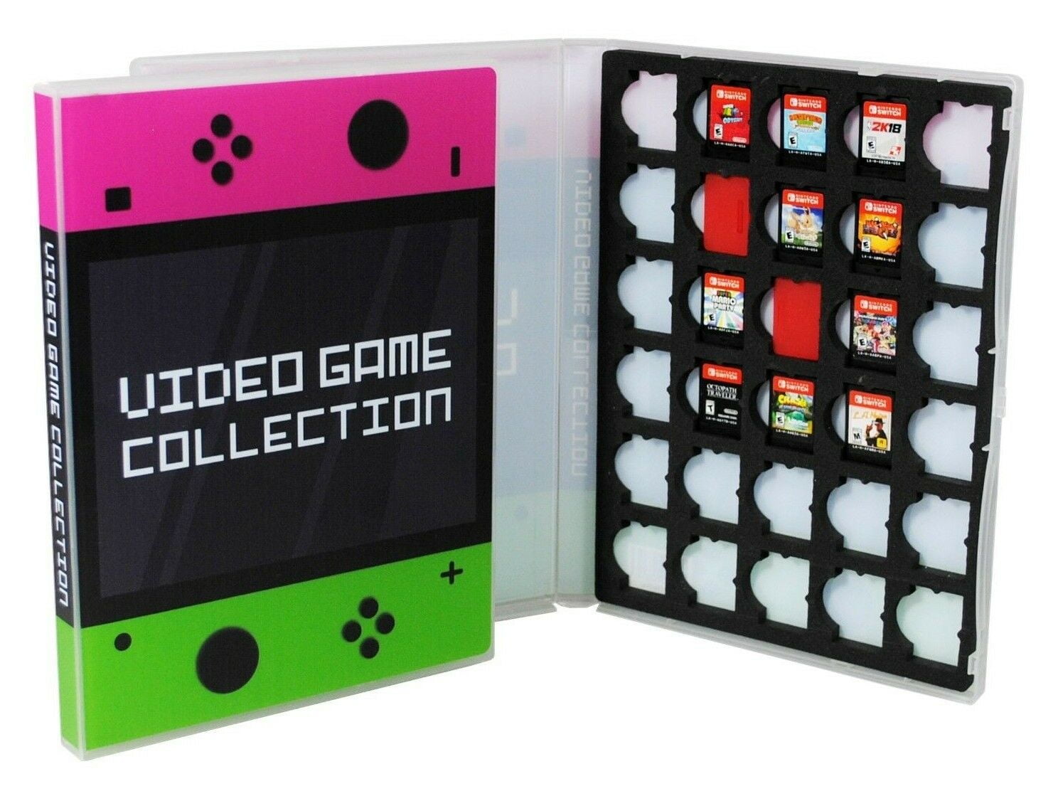 Nintendo Switch Cartridge Case, Holds 30 Video Games - Console (More ...