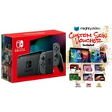 Nintendo Switch - Gray Joy Con Combo Game Console with MightySkins ...