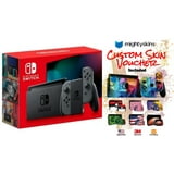 Nintendo Switch - Gray Joy Con Combo Game Console with MightySkins ...