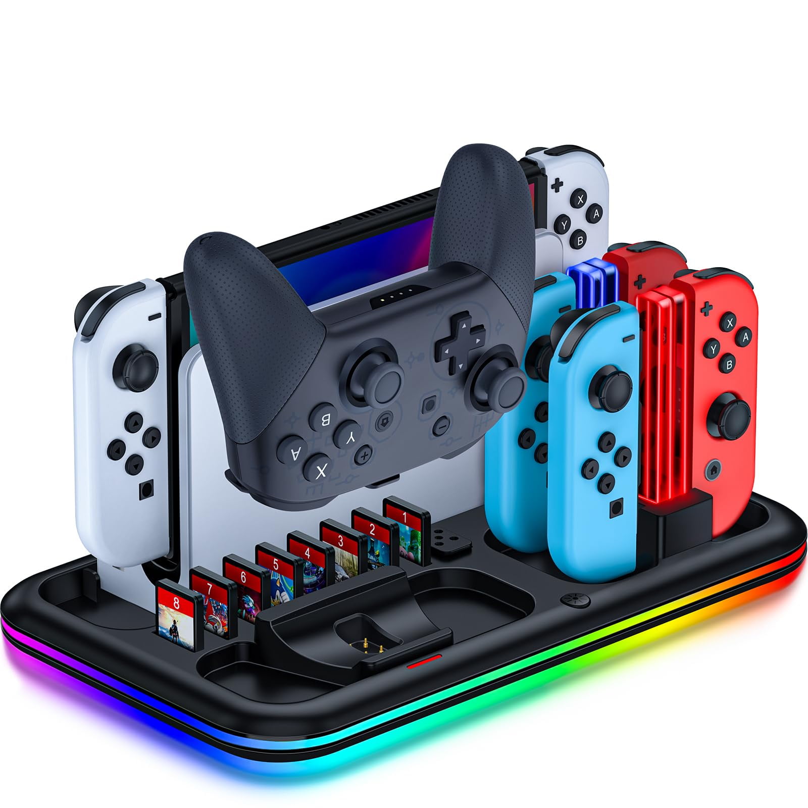 Nintendo Switch Controller Charger, Nintendo Switch Dock Charger & OLED ...