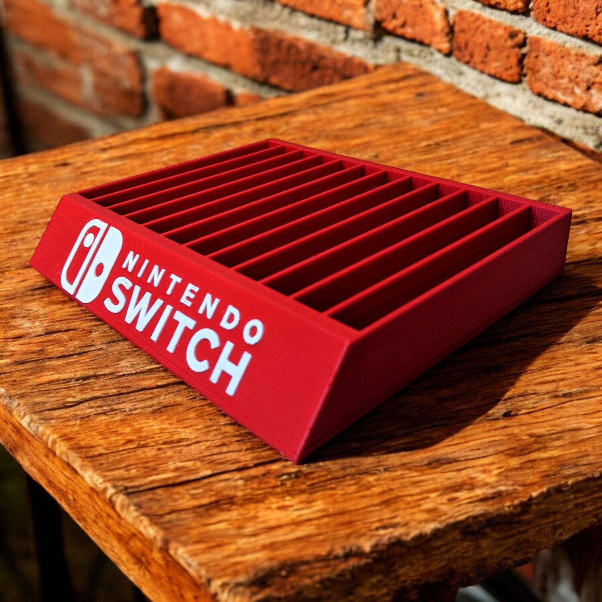 Nintendo Switch Game Case Organizer - 3D Printed Switch Game Cartridge ...