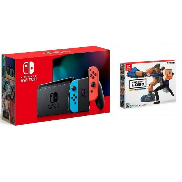 Nintendo Switch Gaming Console system LABO Robot 02 Bundle - Walmart ...