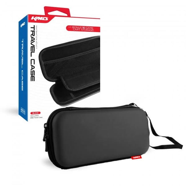 Nintendo Switch Lite Black Travel Carrying Case [KMD] - Walmart.com