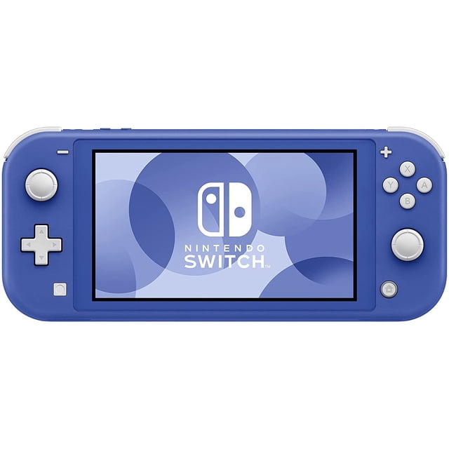 Nintendo Switch Lite Handheld Game Console - Blue/White with Included ...