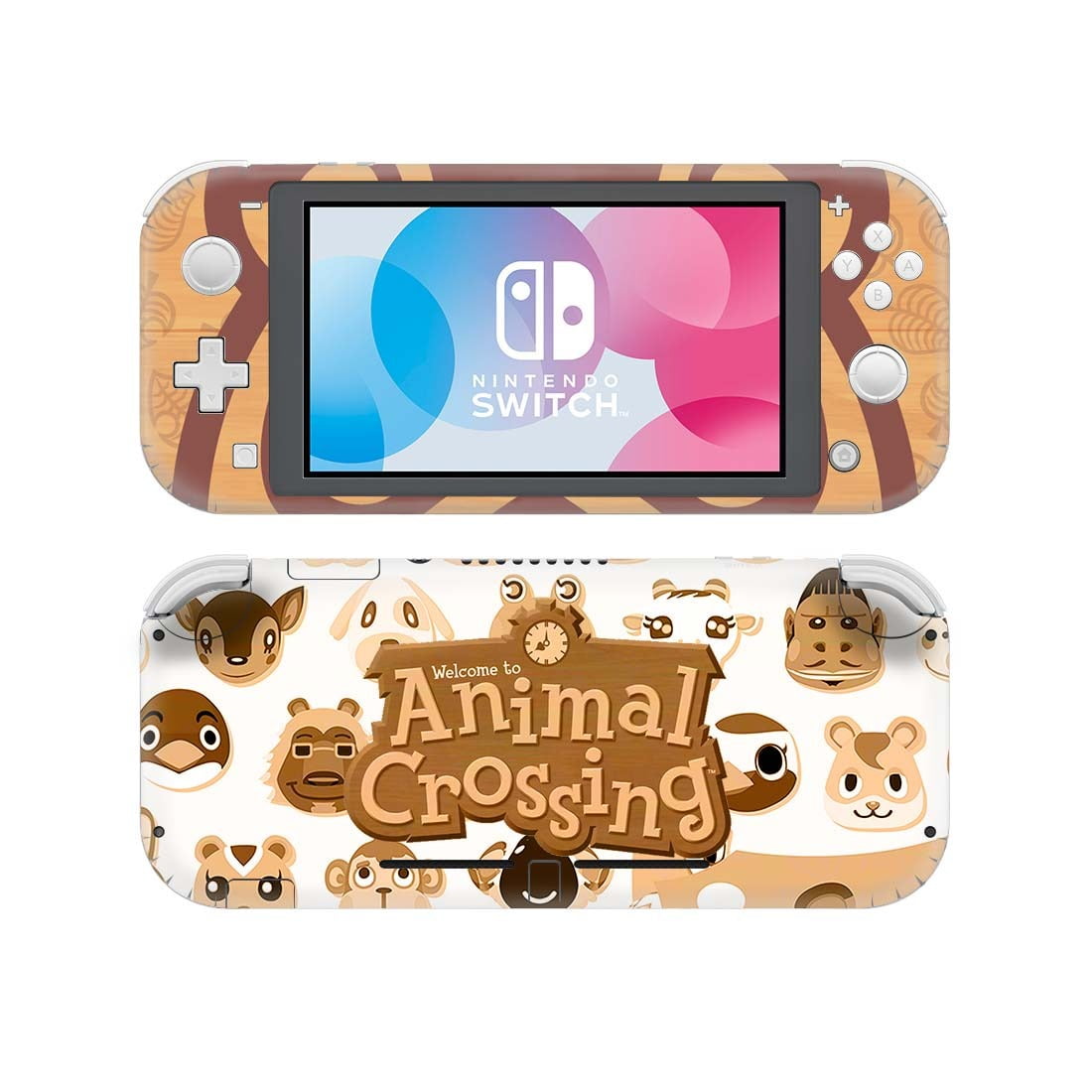 Nintendo Switch Lite Sticker Skin Decals Animal Crossing, Cute Cartoon ...