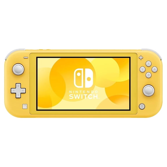 Nintendo Game System - Switch Lite Console, Yellow, Handheld Mode ...