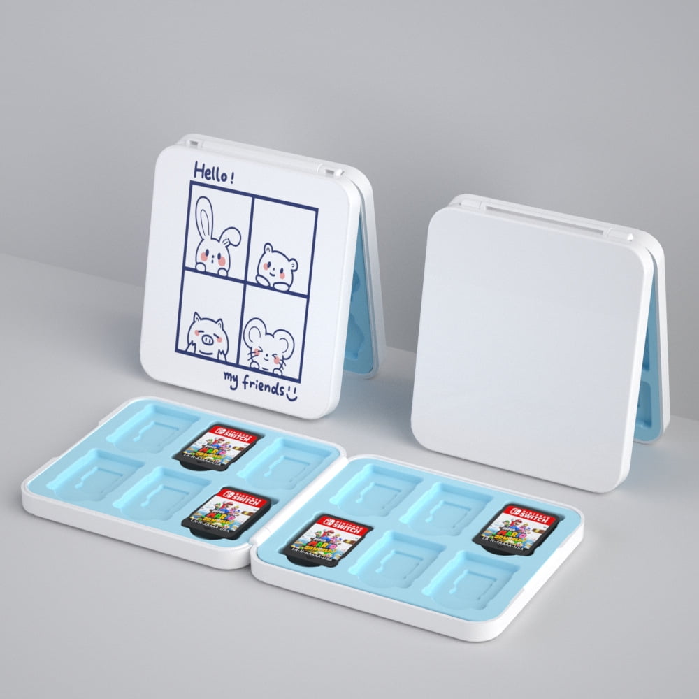 Nintendo Switch Magnetic Silicone Card Box 12 Pack NS Game Card Storage ...