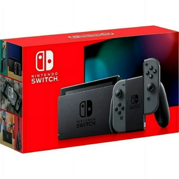 Nintendo Switch Console with Gray Joy-Con, JP Version, Free ...