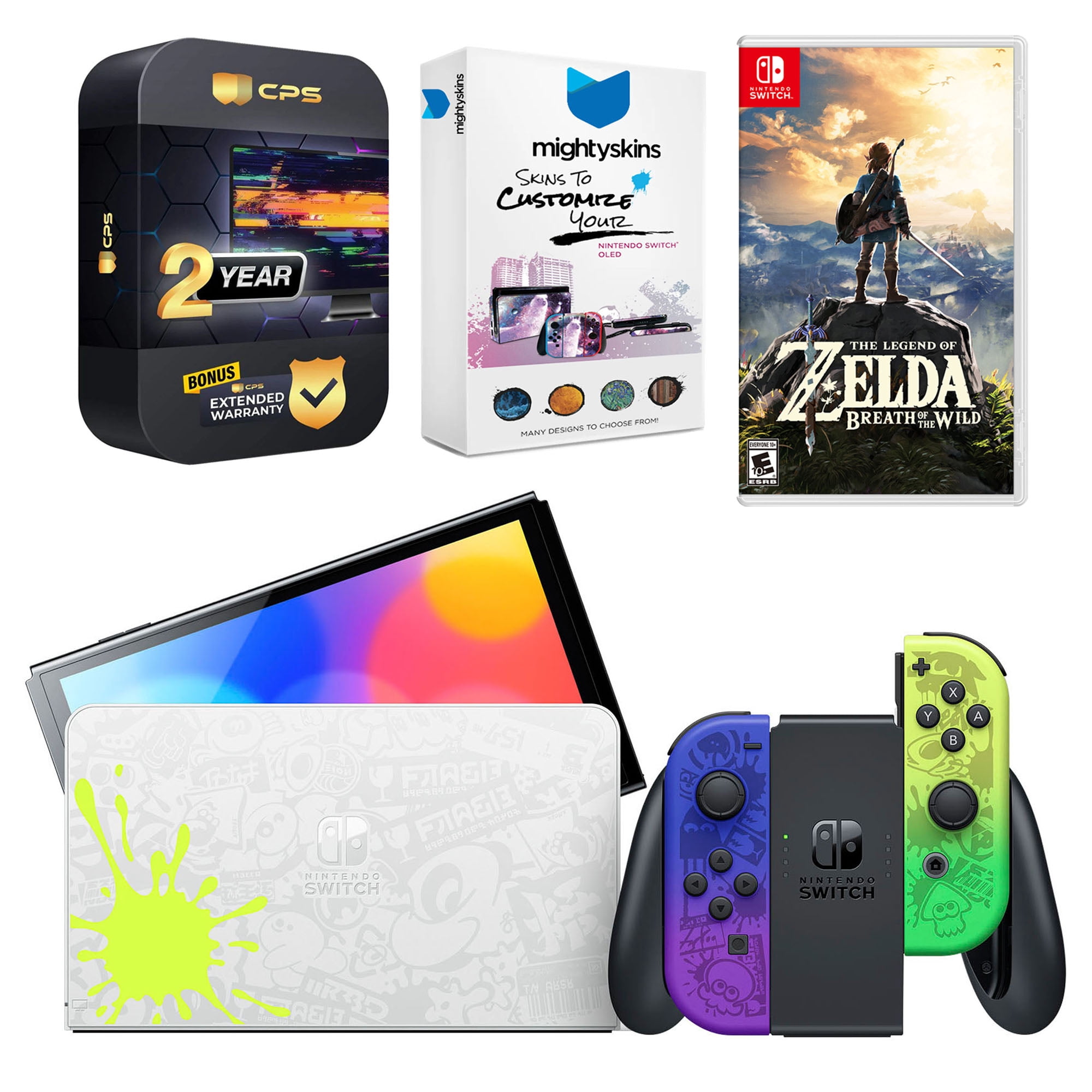 Nintendo Switch OLED Console Splatoon 3 Special Edition with The Legend ...