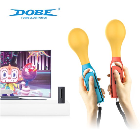 Nintendo Switch/OLED Joy-Con Maraca Grips 2-Pack - Ergonomic Motion ...