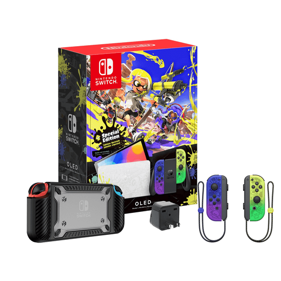 Nintendo Switch ‚Äì OLED Model Splatoon 3 Edition, 64 GB - Walmart.com