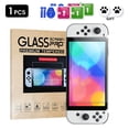 Nintendo Switch OLED Tempered Glass Screen Protector - 9H Hardness Anti ...