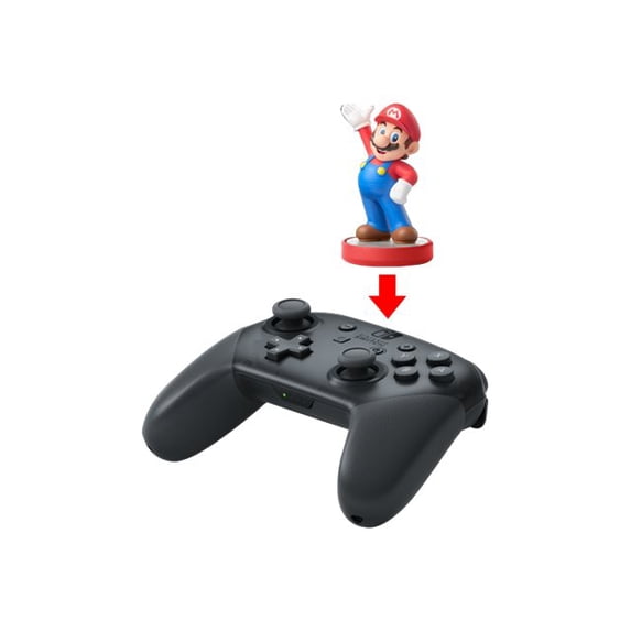 Nintendo Switch Pro Controller, Black, Wireless, Ergonomic Design ...