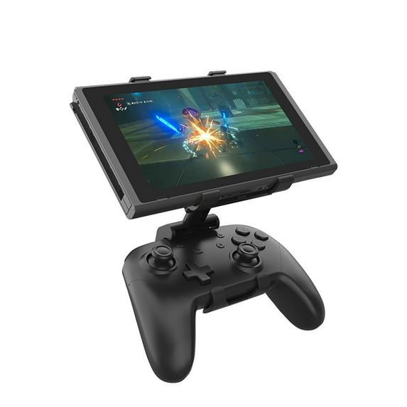 Nintendo Switch Pro Controller Clip Mount - 2-in-1 Console Holder ...