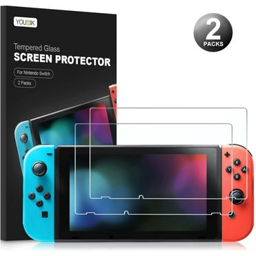 Nintendo Switch Screen Protector Glass (2-Pack), amFilm Nintendo Switch ...