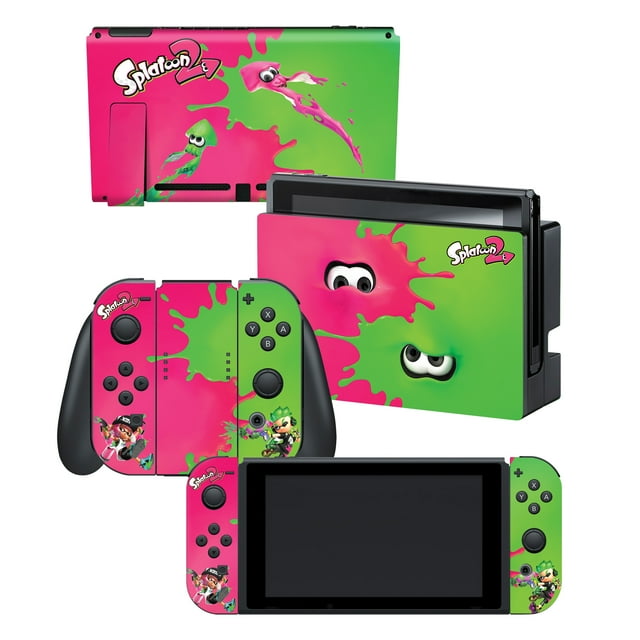 Nintendo Switch Skin Set Officially Licensed by Nintendo-Splatoon 2 ...