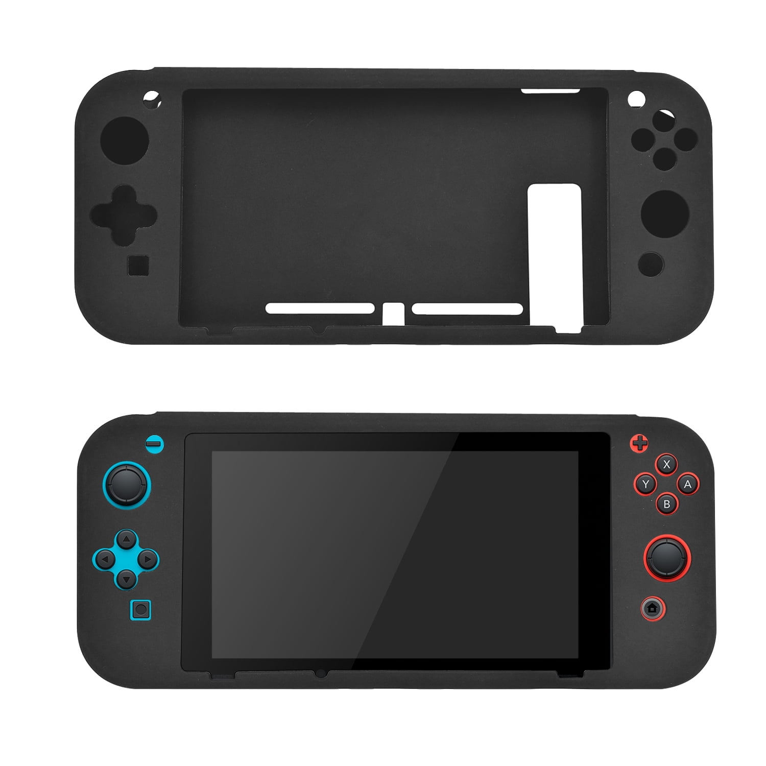 Nintendo Switch Starter Kit - Black Screen Protector with Case, Perfect ...