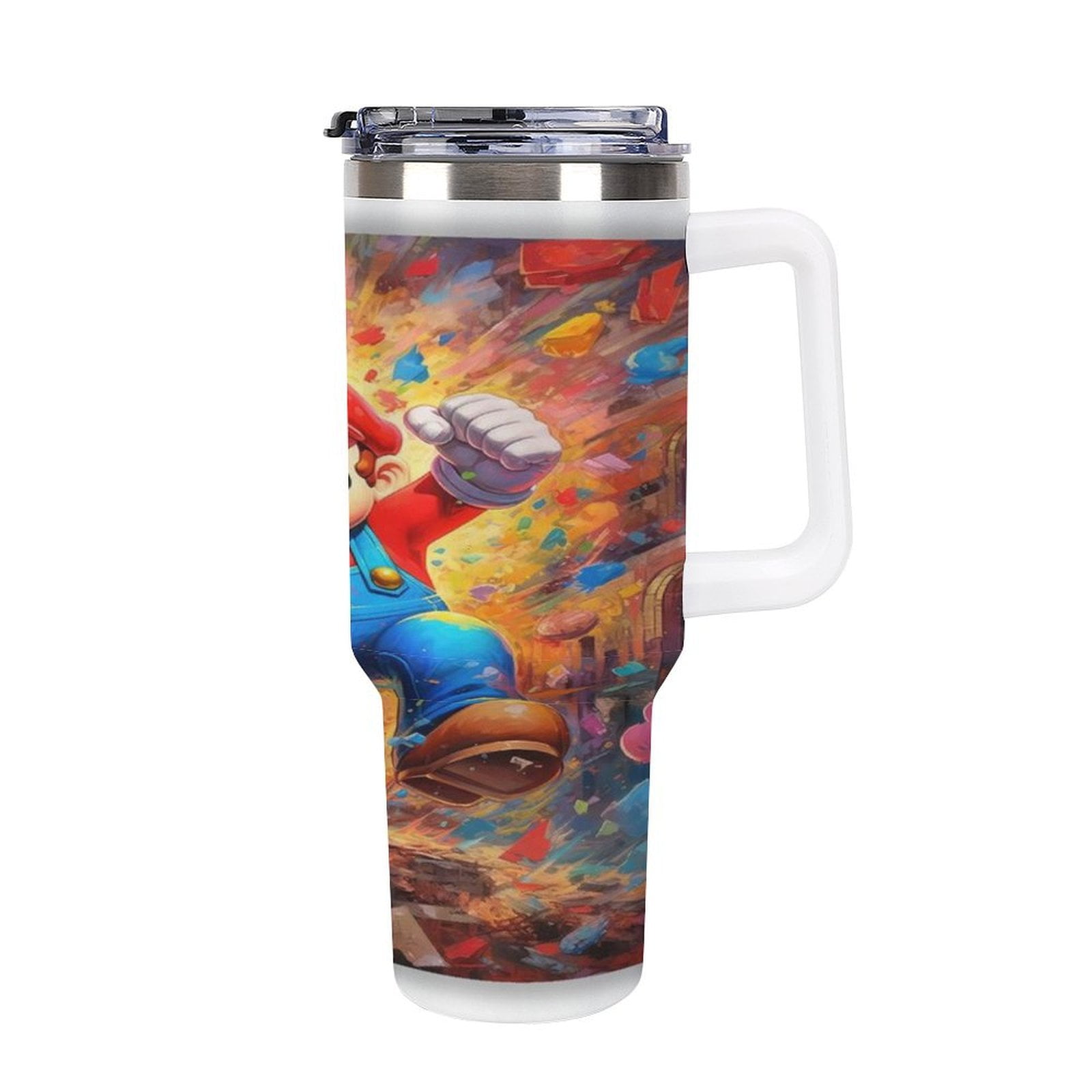 Nintendo Switch Super Mario Custom H2.0 FlowState 40oz with handle ...