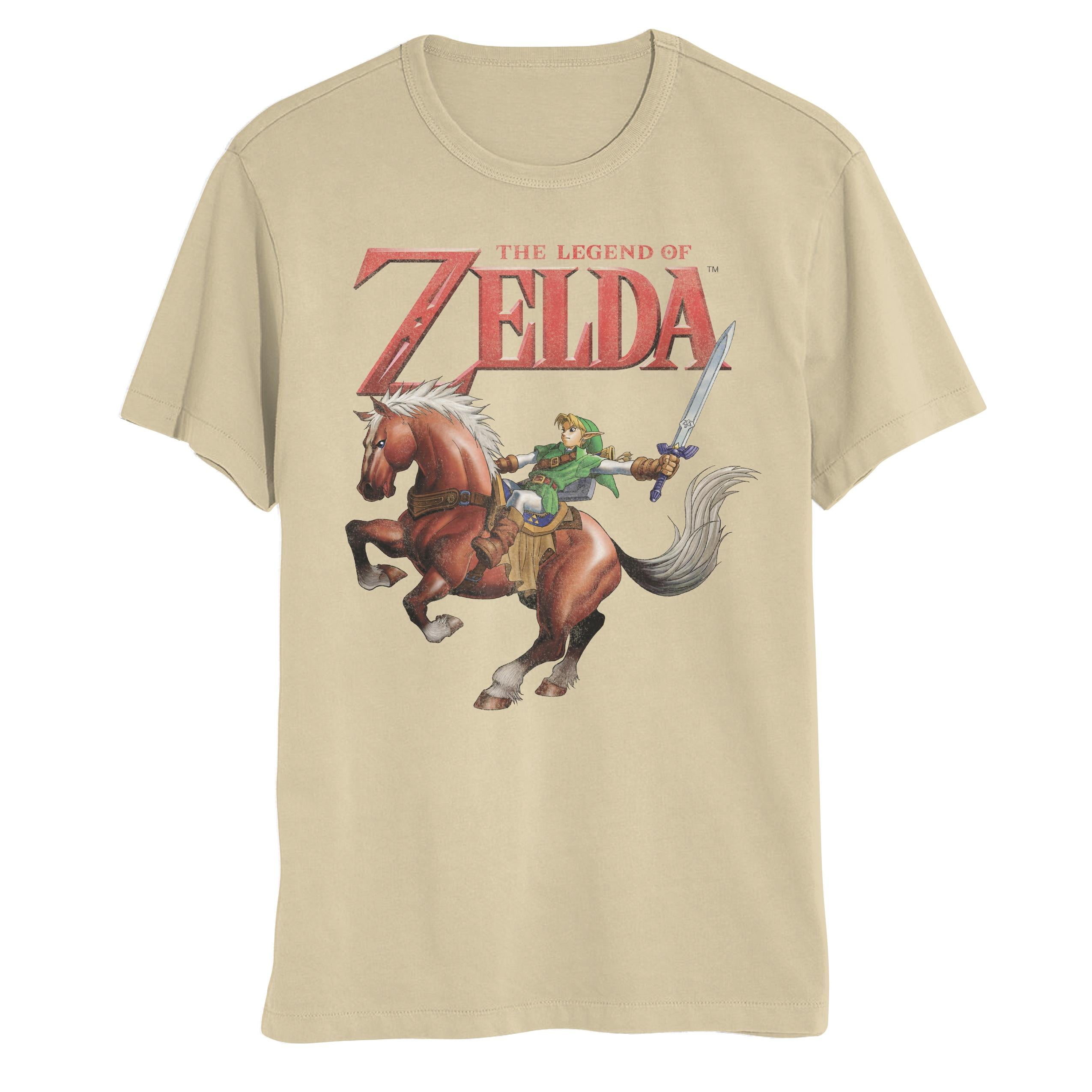Nintendo The Legend Of Zelda The Hero Of Time Mens and Womens Short ...