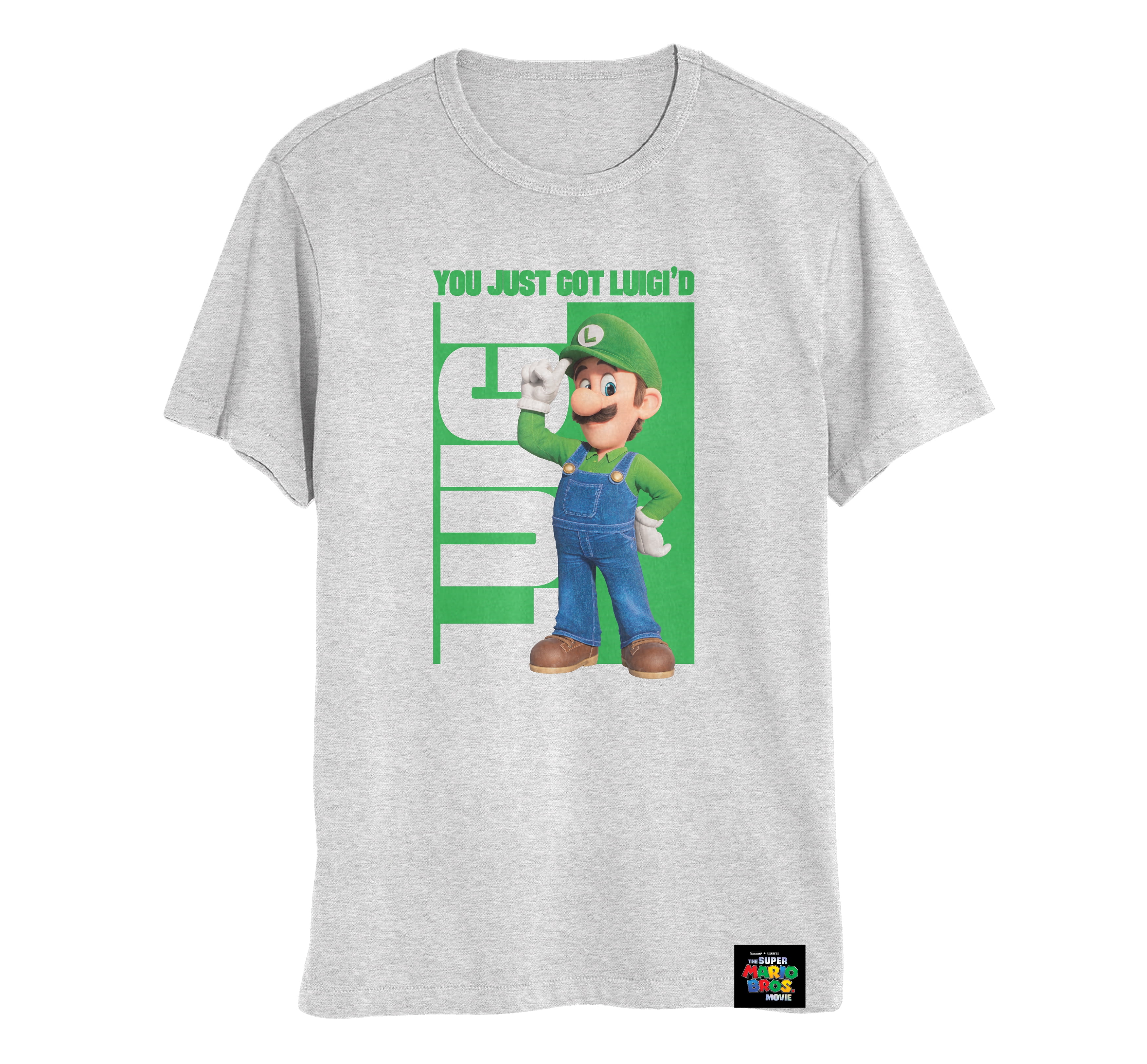 Nintendo The Super Mario Bros. Movie Luigi You Just Got Luigi'D Kids ...