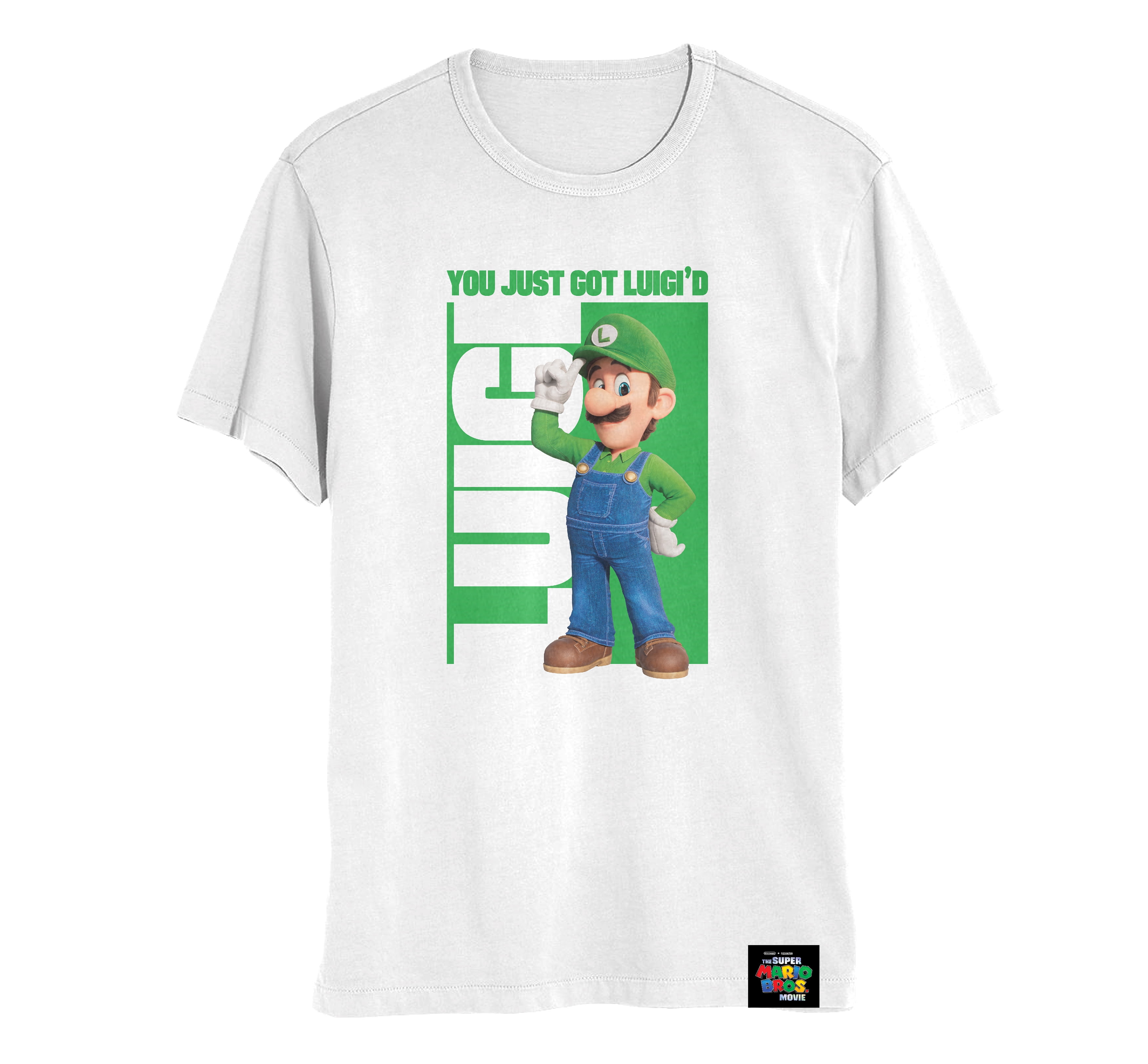Nintendo The Super Mario Bros. Movie Luigi You Just Got Luigi'D Kids ...