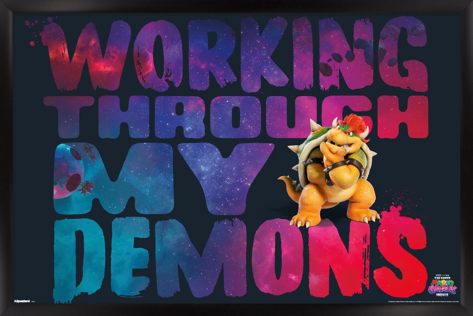 Nintendo The Super Mario Galaxy Movie (2026) - Bowser Demons Wall ...