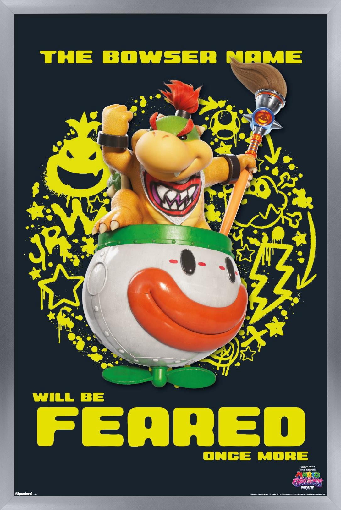 Nintendo The Super Mario Galaxy Movie (2026) - Bowser Jr. Fear Wall ...