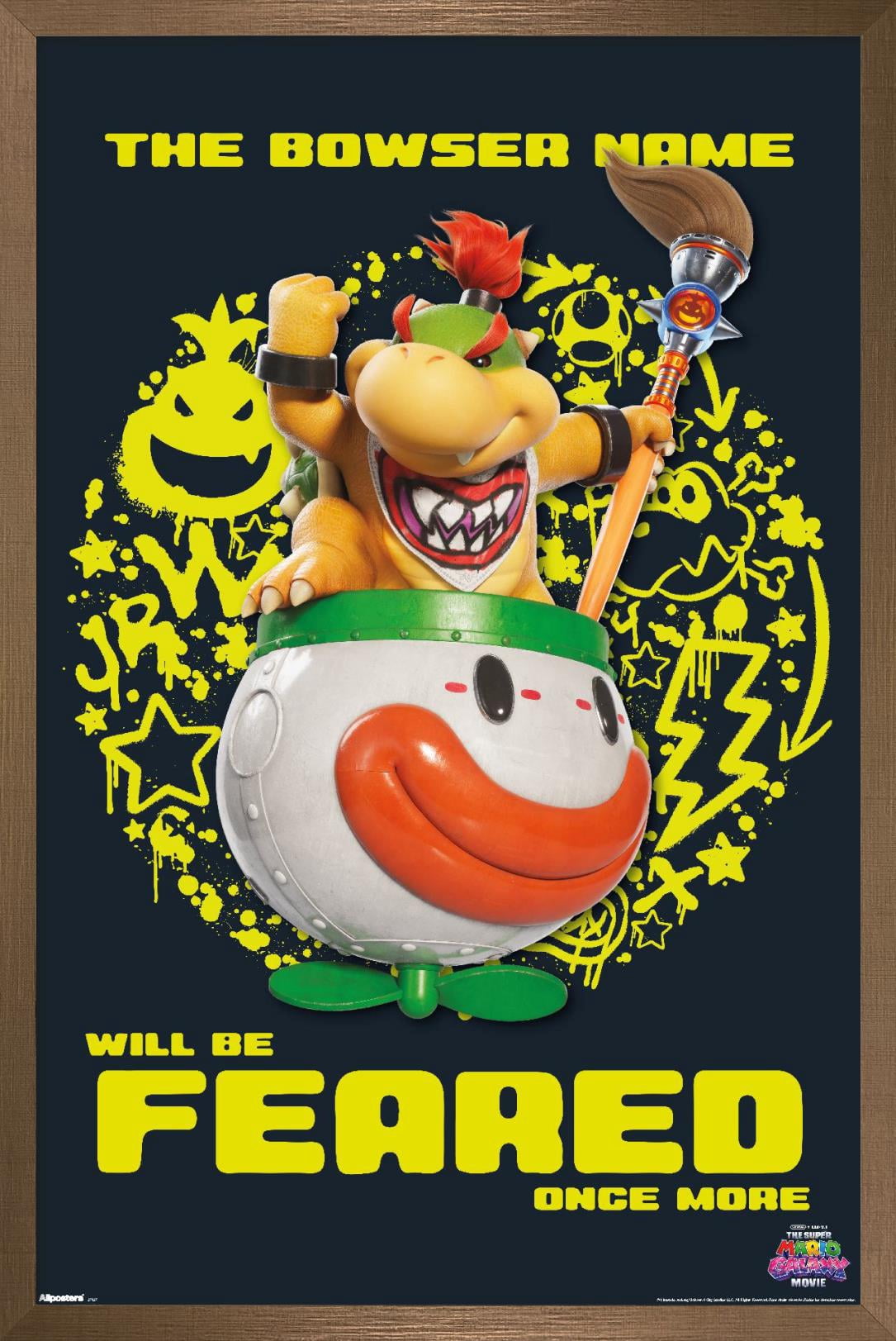 Nintendo The Super Mario Galaxy Movie (2026) - Bowser Jr. Fear Wall ...