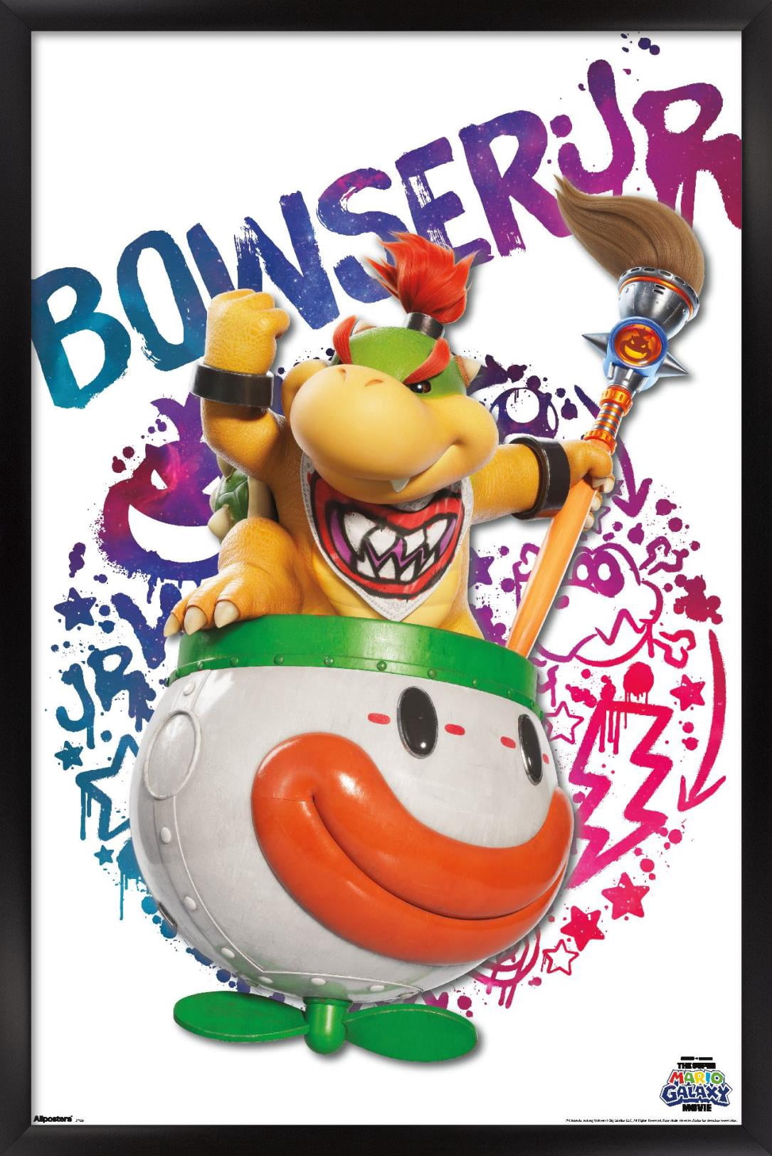 Nintendo The Super Mario Galaxy Movie (2026) - Bowser Jr. Paint Wall ...
