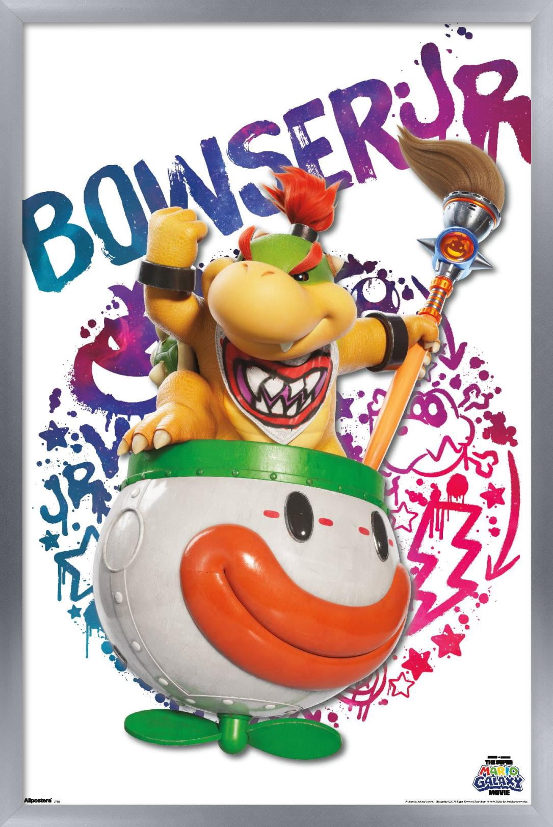 Nintendo The Super Mario Galaxy Movie (2026) - Bowser Jr. Paint Wall ...