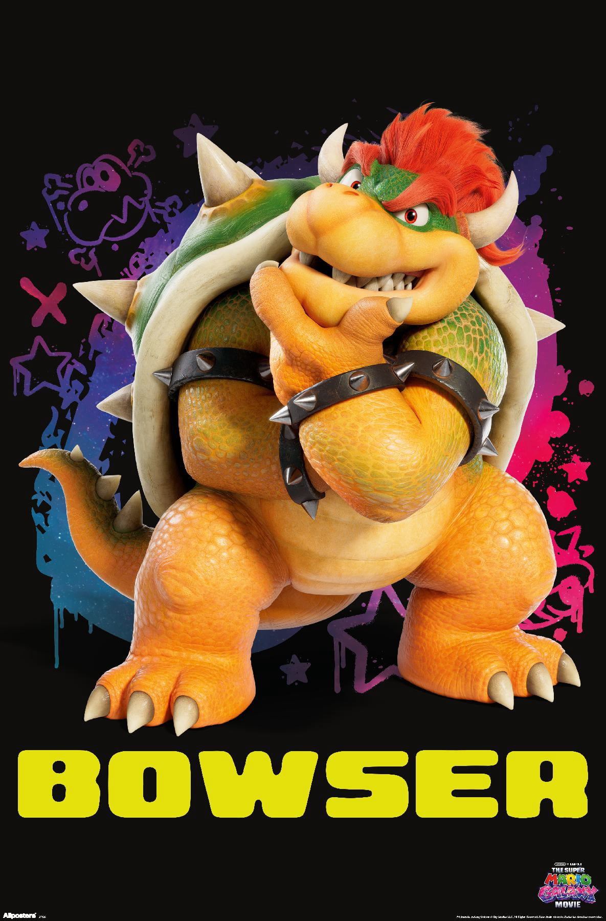 Nintendo The Super Mario Galaxy Movie (2026) - Bowser Wall Poster, 22. ...