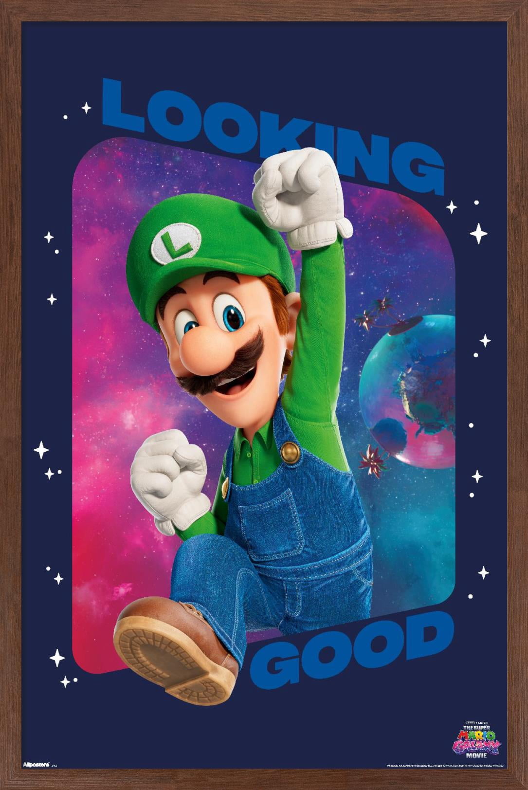 Nintendo The Super Mario Galaxy Movie (2026) - Luigi Looking Good Wall ...