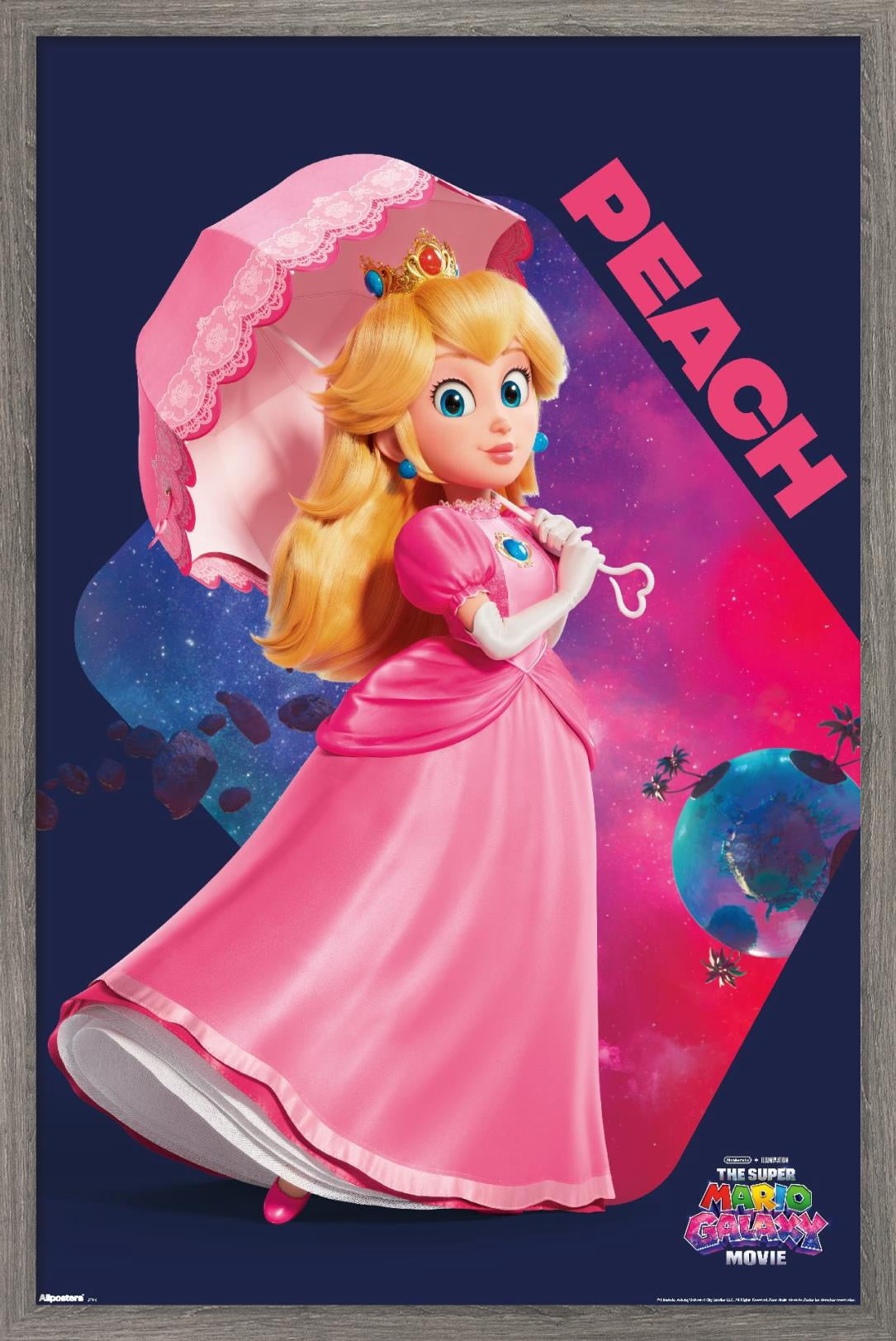 Nintendo The Super Mario Galaxy Movie (2026) - Peach Pose Wall Poster ...